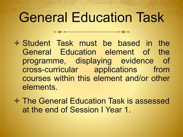 General Education Task | PDF