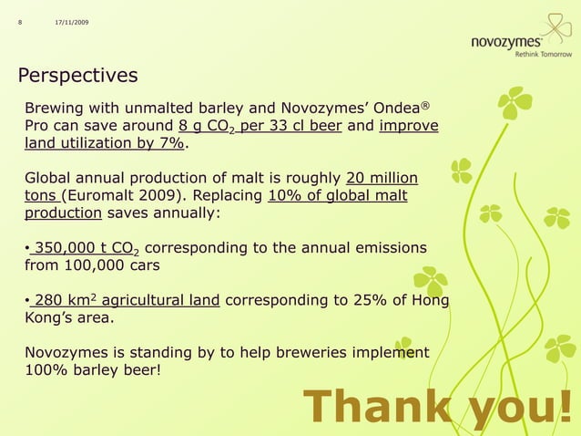 Life cycle analysis brewing with unmalted barley | PPTX | Food & Drink