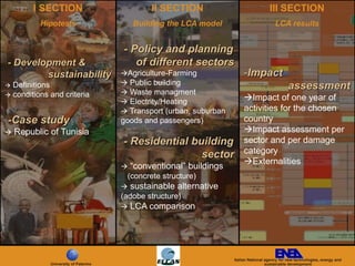 LCA methodology as a support tool for decision makers in policy and ...