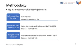 Comparative life cycle assessment of primary steel with hydrogen direct ...