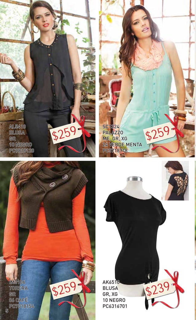 2) Catalogo liquidacion final ModaClub primavera verano 2013 | PDF