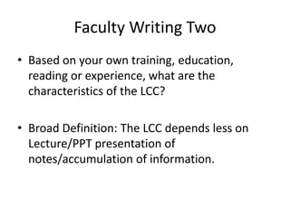 Lcc | PDF | Professional School | Postgraduate Education