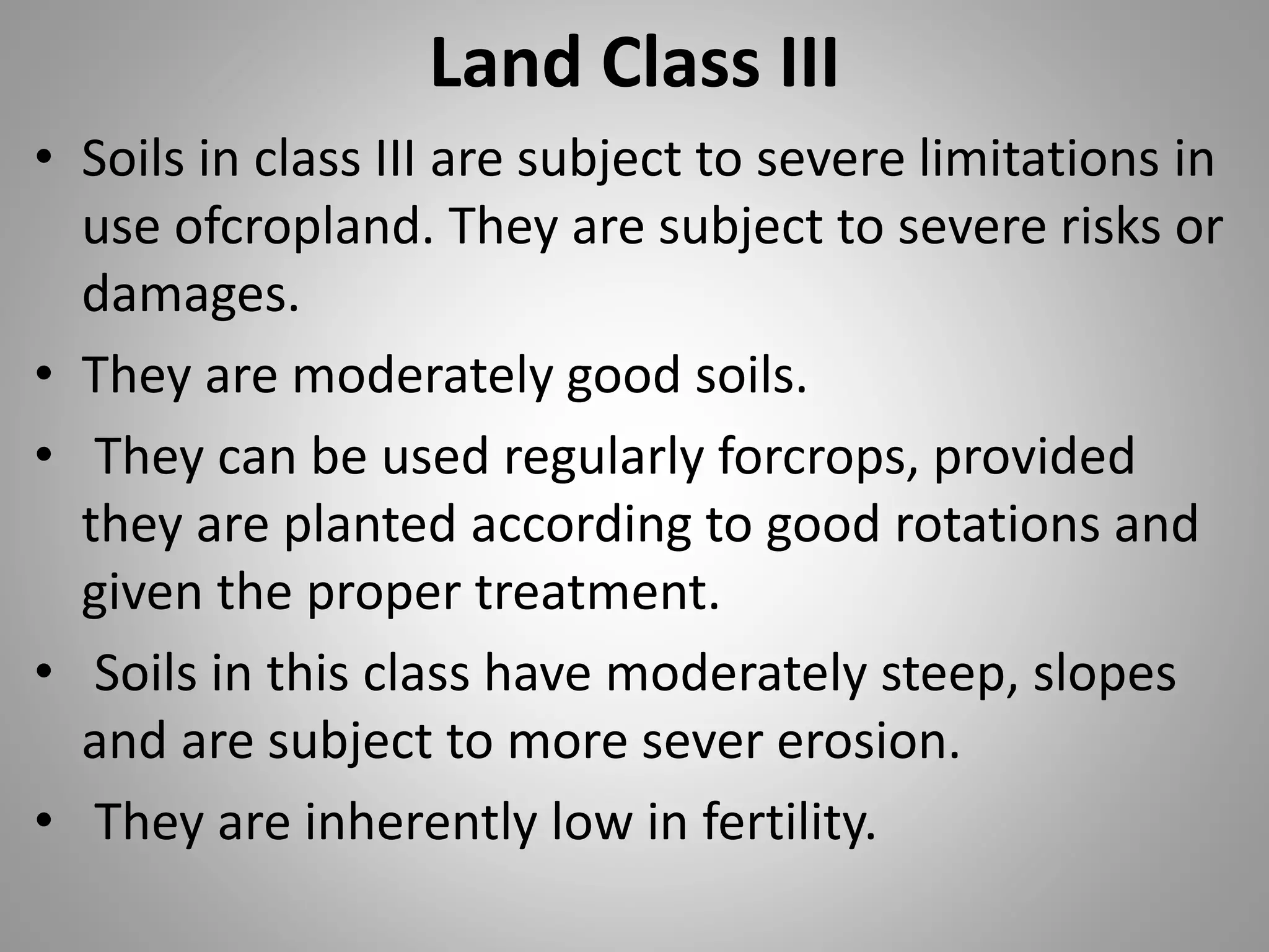 LAND CAPABILITY CLASSIFICATION | PPTX