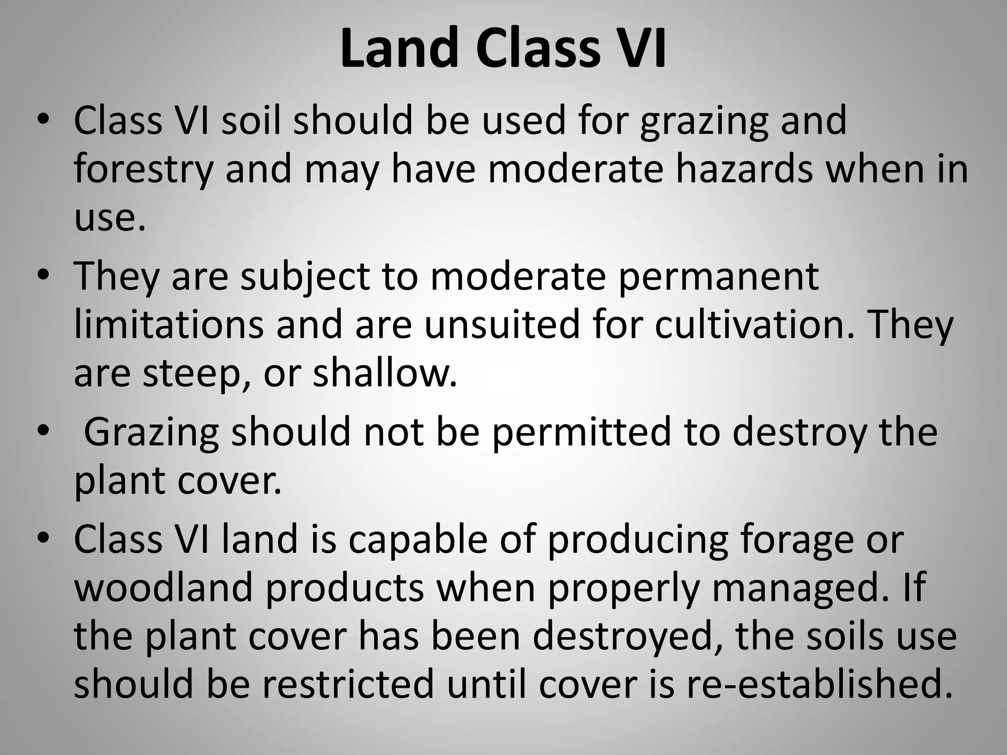 LAND CAPABILITY CLASSIFICATION | PPTX