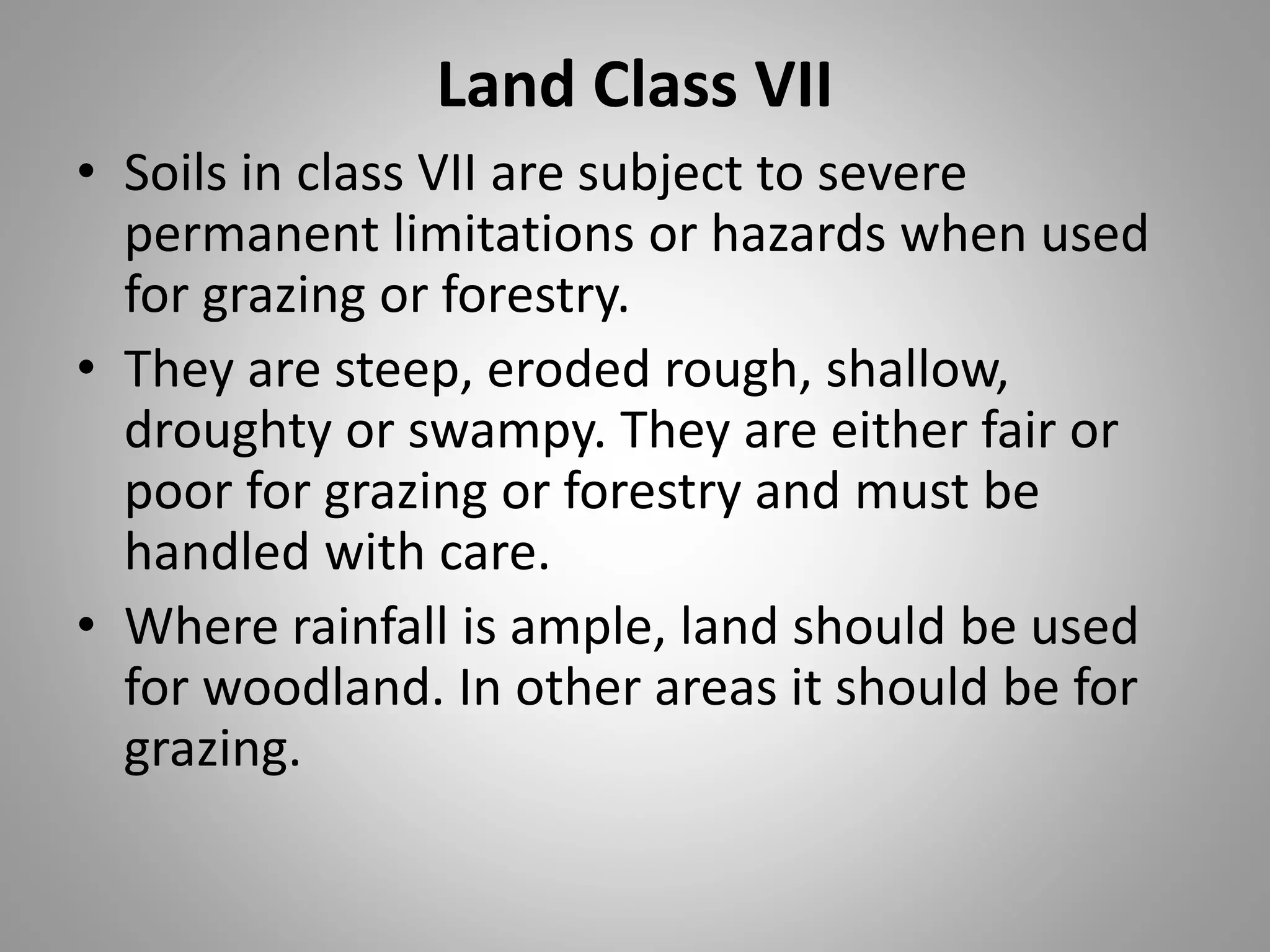 LAND CAPABILITY CLASSIFICATION | PPTX