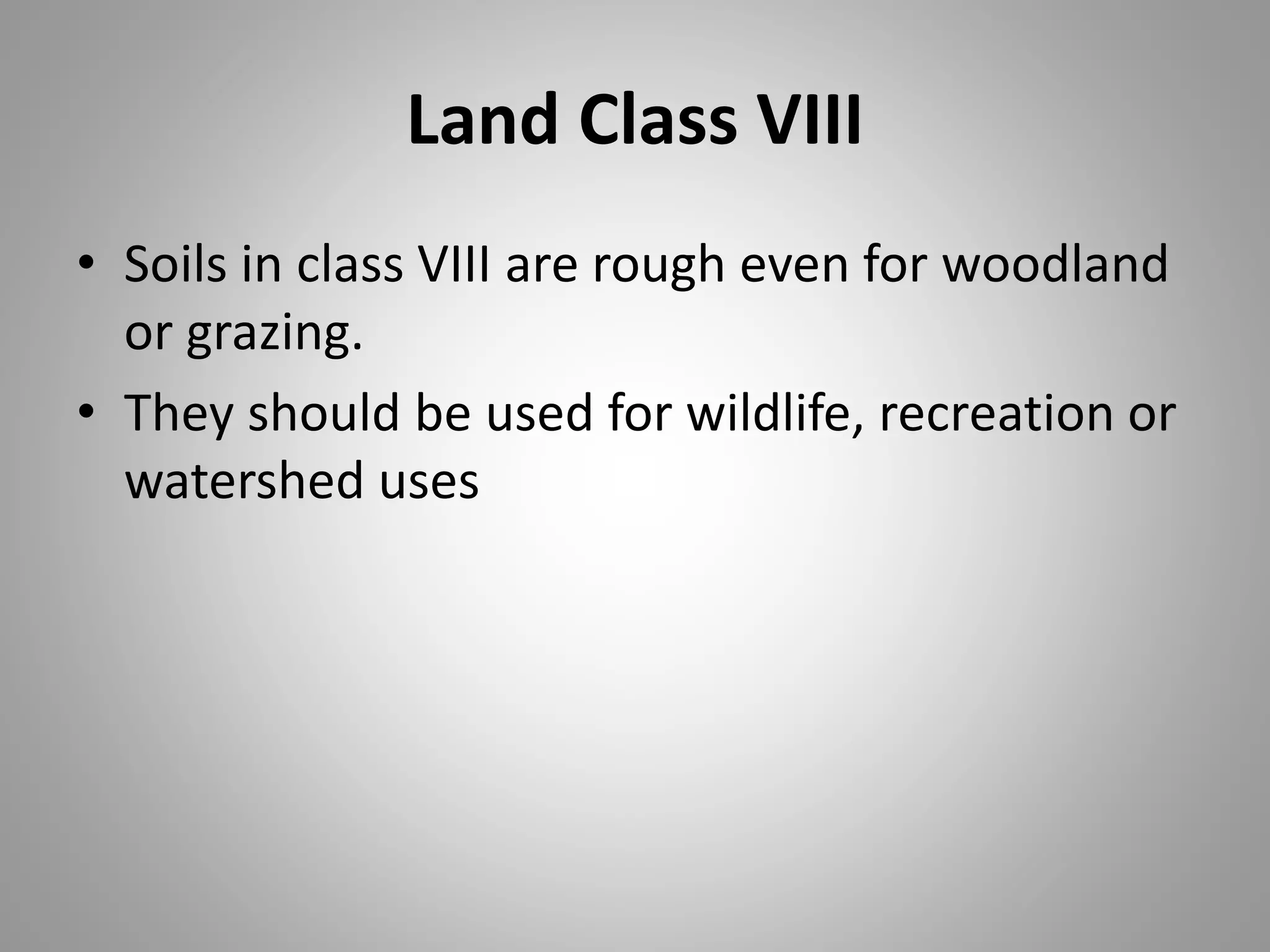 LAND CAPABILITY CLASSIFICATION | PPTX