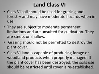 LAND CAPABILITY CLASSIFICATION | PPTX