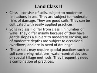 LAND CAPABILITY CLASSIFICATION | PPTX