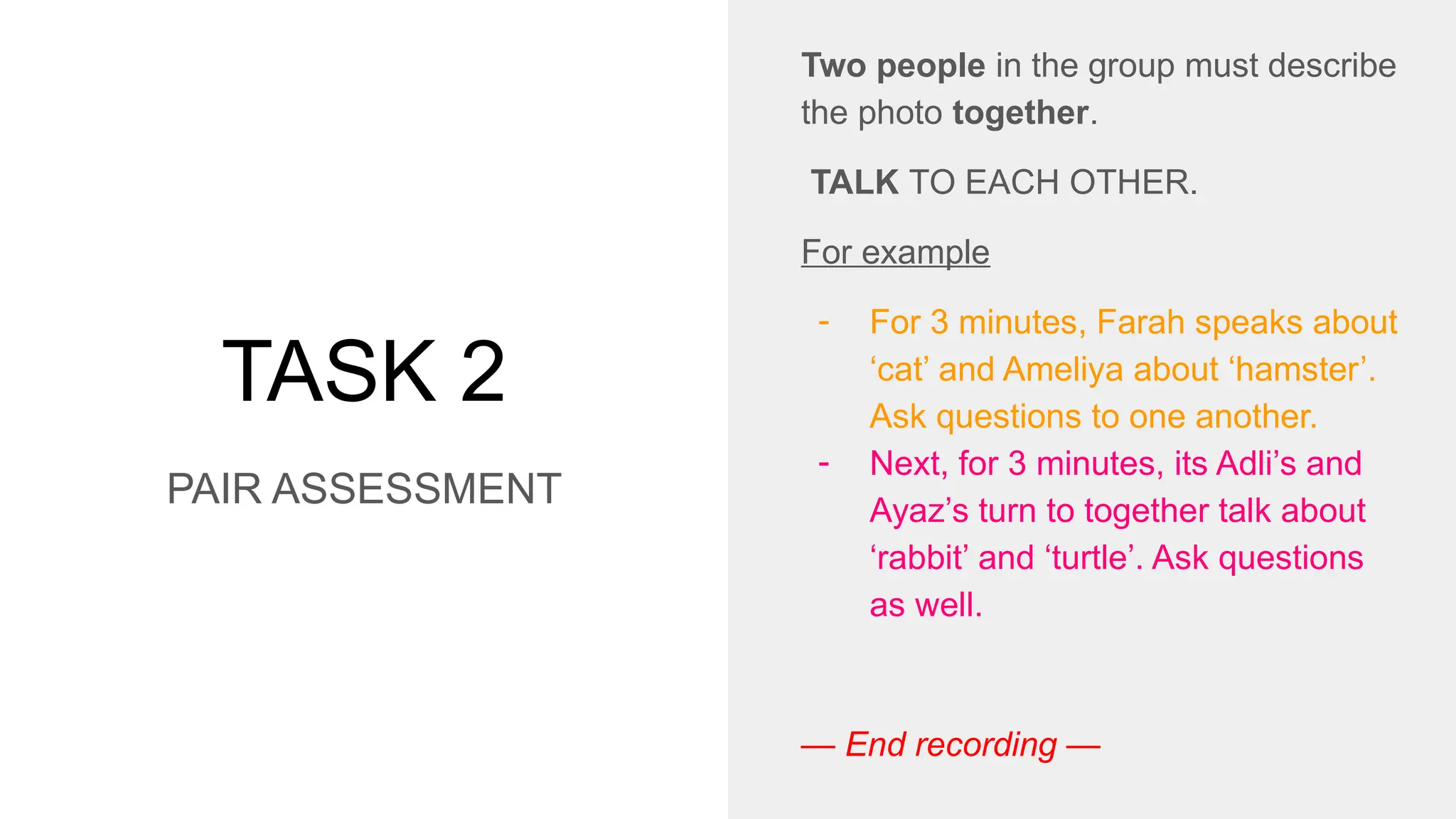 Individual, pair, group: Speaking Practice B.pptx