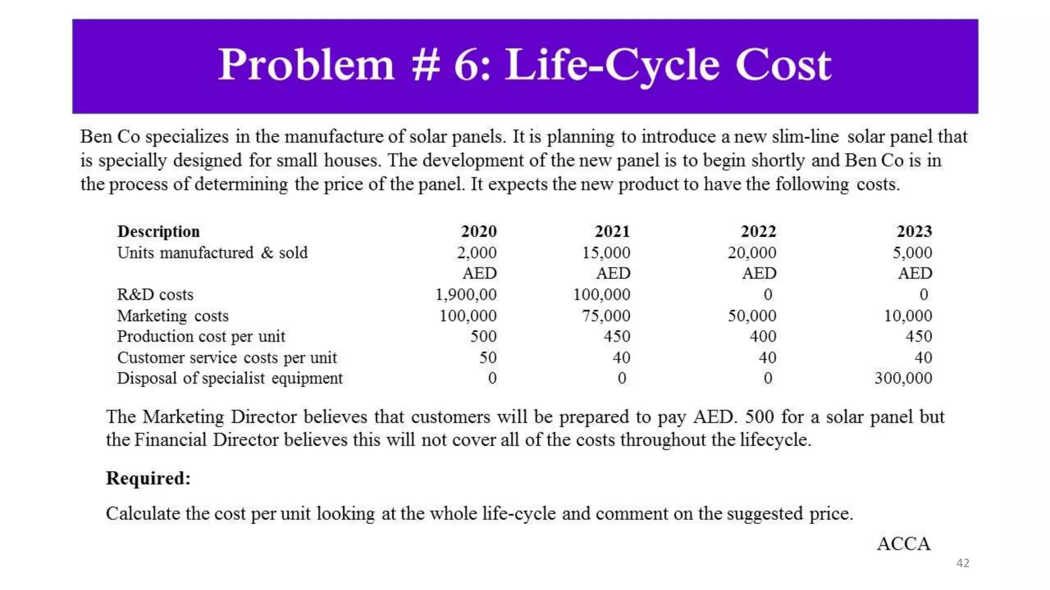 Life-Cycle Costing | PPTX