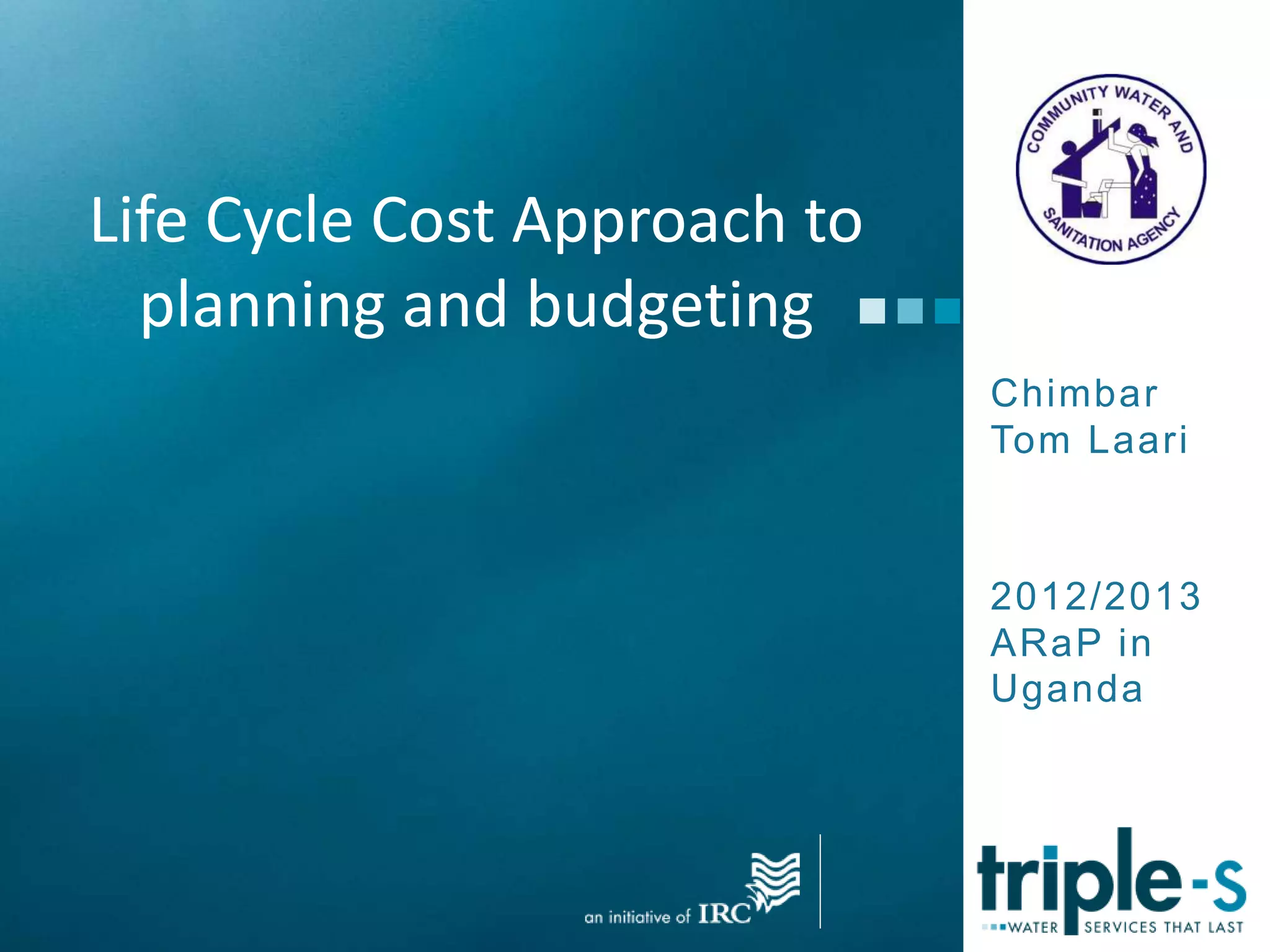 Life Cycle Cost Approach to planning and budgeting, Ghana | PPTX