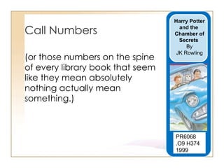 Libraries Sometimes Makes Sense: LC Call Numbers | PPT