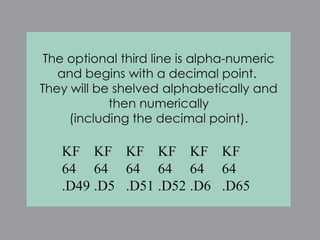 LC Call Numbers | PPTX