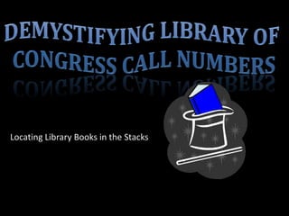 Lc call numbers | PPT