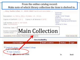 Lc call numbers | PPT