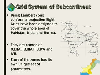Map projection system used for the mapping of Pakistan | PPTX