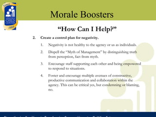 Lcc supervisor training morale time email | PPT