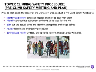 Lcc tower climbing awareness | PDF
