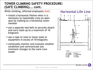 Lcc tower climbing awareness | PDF