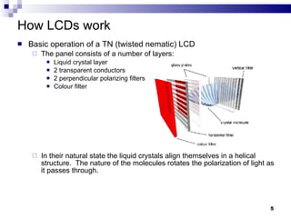 Lcd | PPT | Home Entertainment Systems | Consumer Electronics