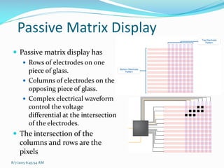 Liquid Crystal Display (LCD) | PPTX