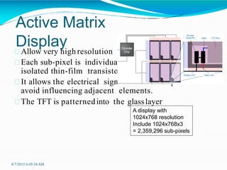 lcd presentation | PPTX