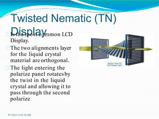 lcd presentation | PPTX