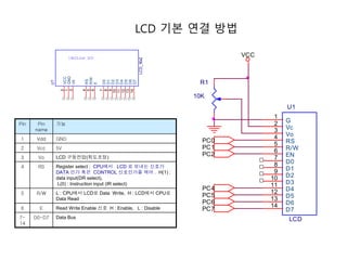 Interface LCD module using Guide | PPT