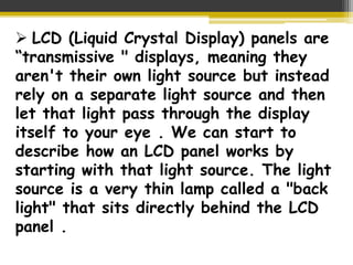 LCD | PPTX