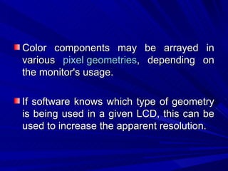 LCD | PPT | Free Download