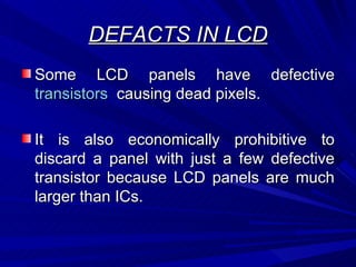 LCD | PPT | Free Download