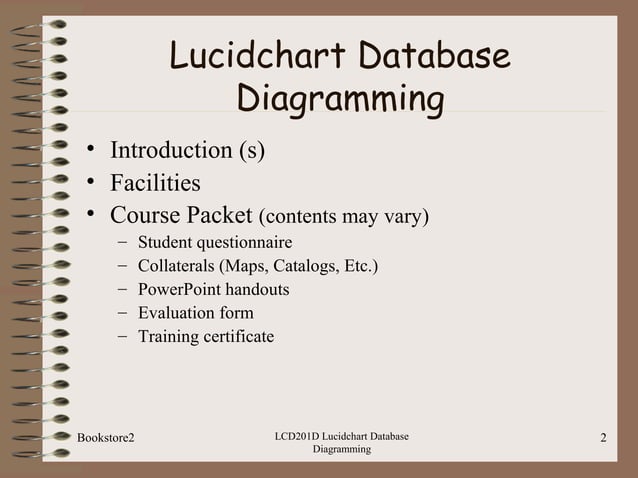 LCD201d Database Diagramming with Lucidchart | PPT