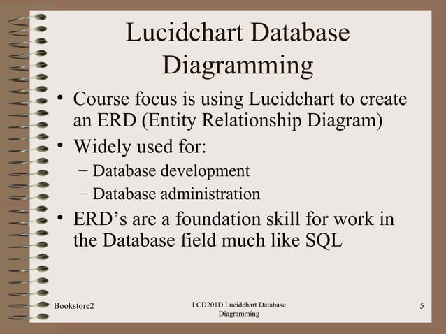 LCD201d Database Diagramming with Lucidchart | PPT