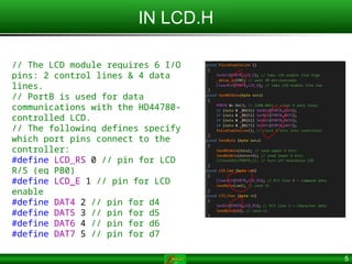 LCD ADC KEY UART additional interfacing1 | PPT