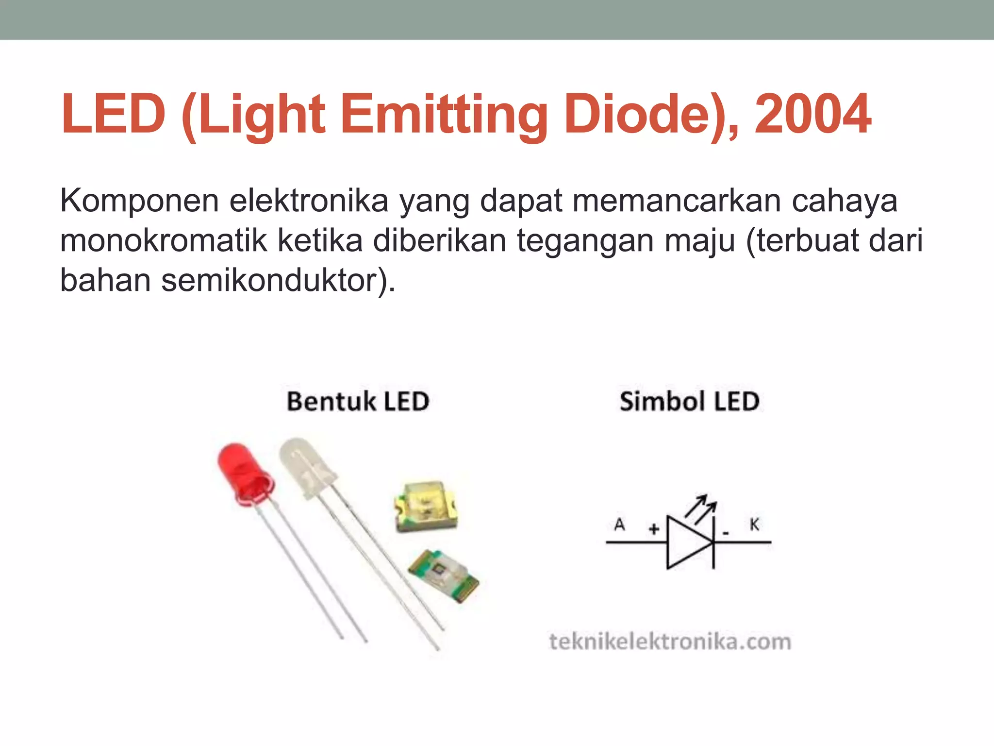 LCD DAN LED (FISIKA KELAS 11) | PPTX