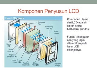 LCD DAN LED (FISIKA KELAS 11) | PPTX