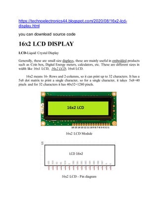 Lcd display | PDF