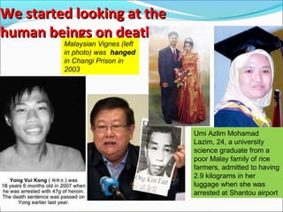 Lc death penalty in malaysia 2013 | PPT