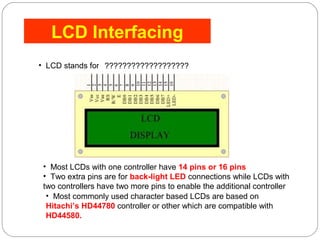 Lcd & keypad | PPT