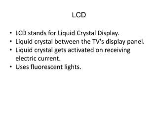 Lcd-Led-Plasma | PPTX