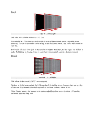 Lcd Led Plasma | PDF