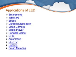 Lcd & led tv technologies | PPTX