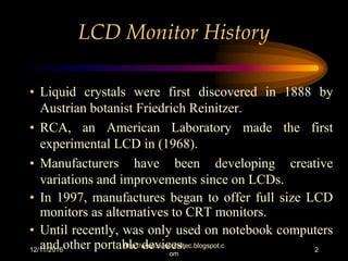 Lcd monitors | PPT