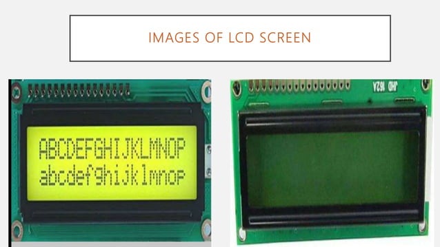 LCD AND LED SCREEN | PPTX