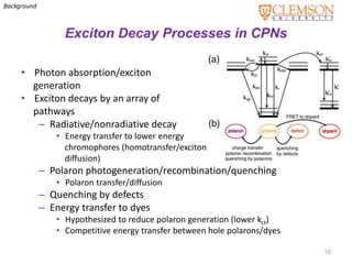 Probing Exciton Transport in Conjugated Polymer Nanoparticles | PPT