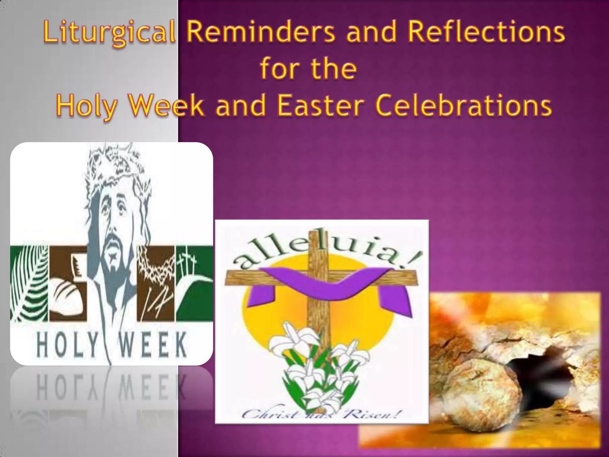 Holy Week and Easter Catechesis | PPTX