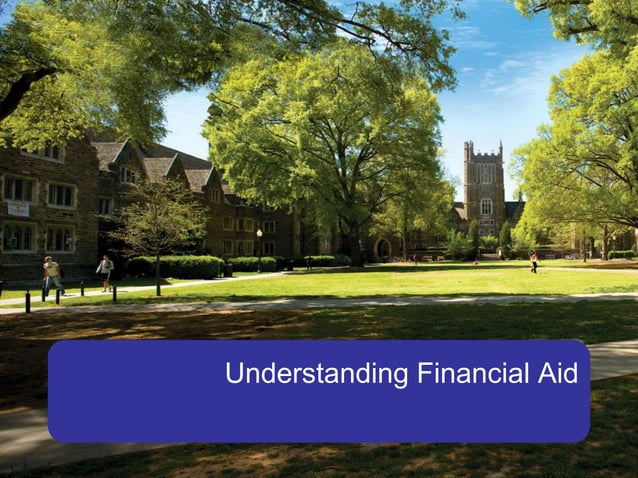 Financial Aid Presentation | PPT