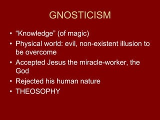 LC IV Early Christian Church | PPT