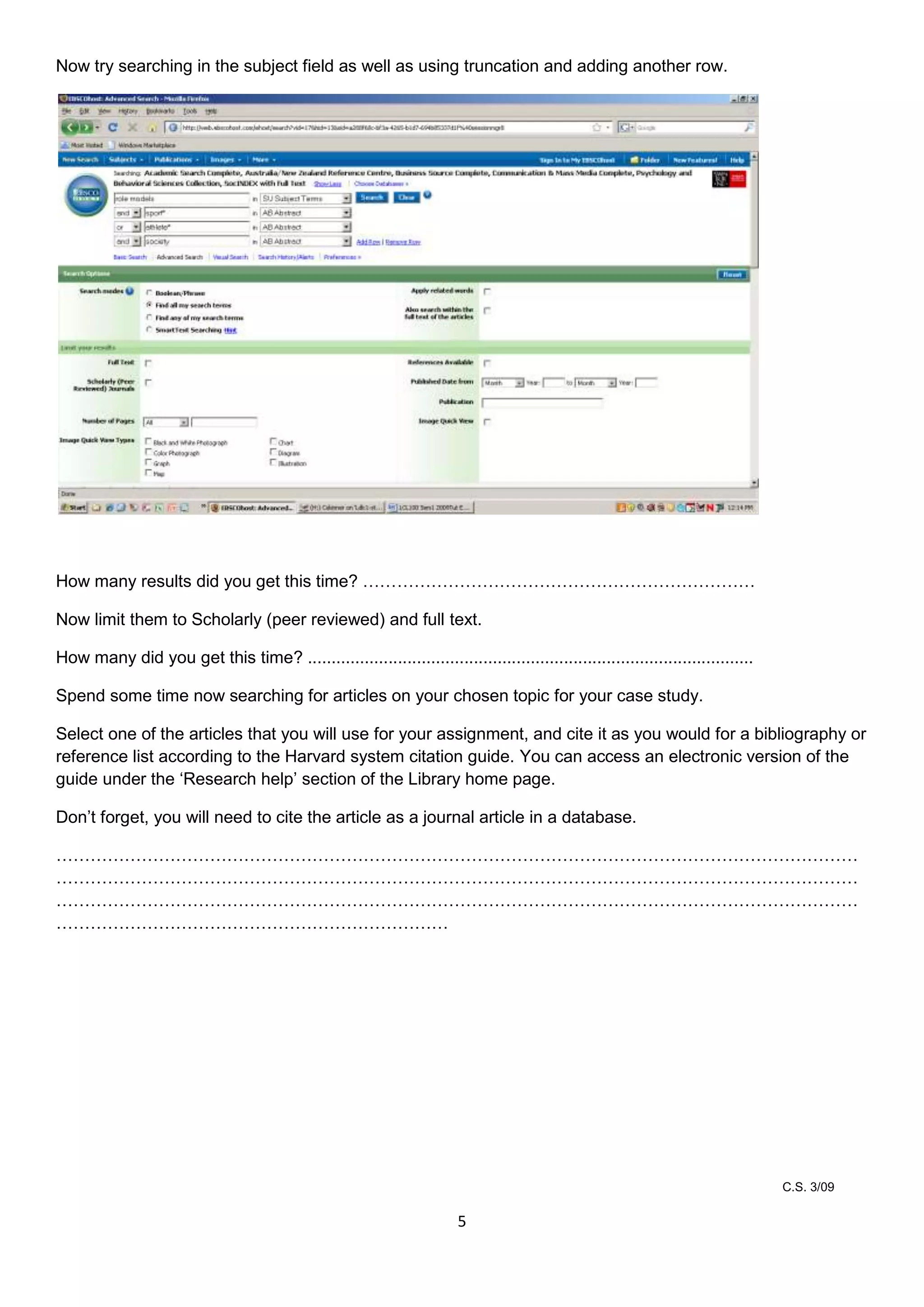 LCL 100 Week 3 ex. | PDF