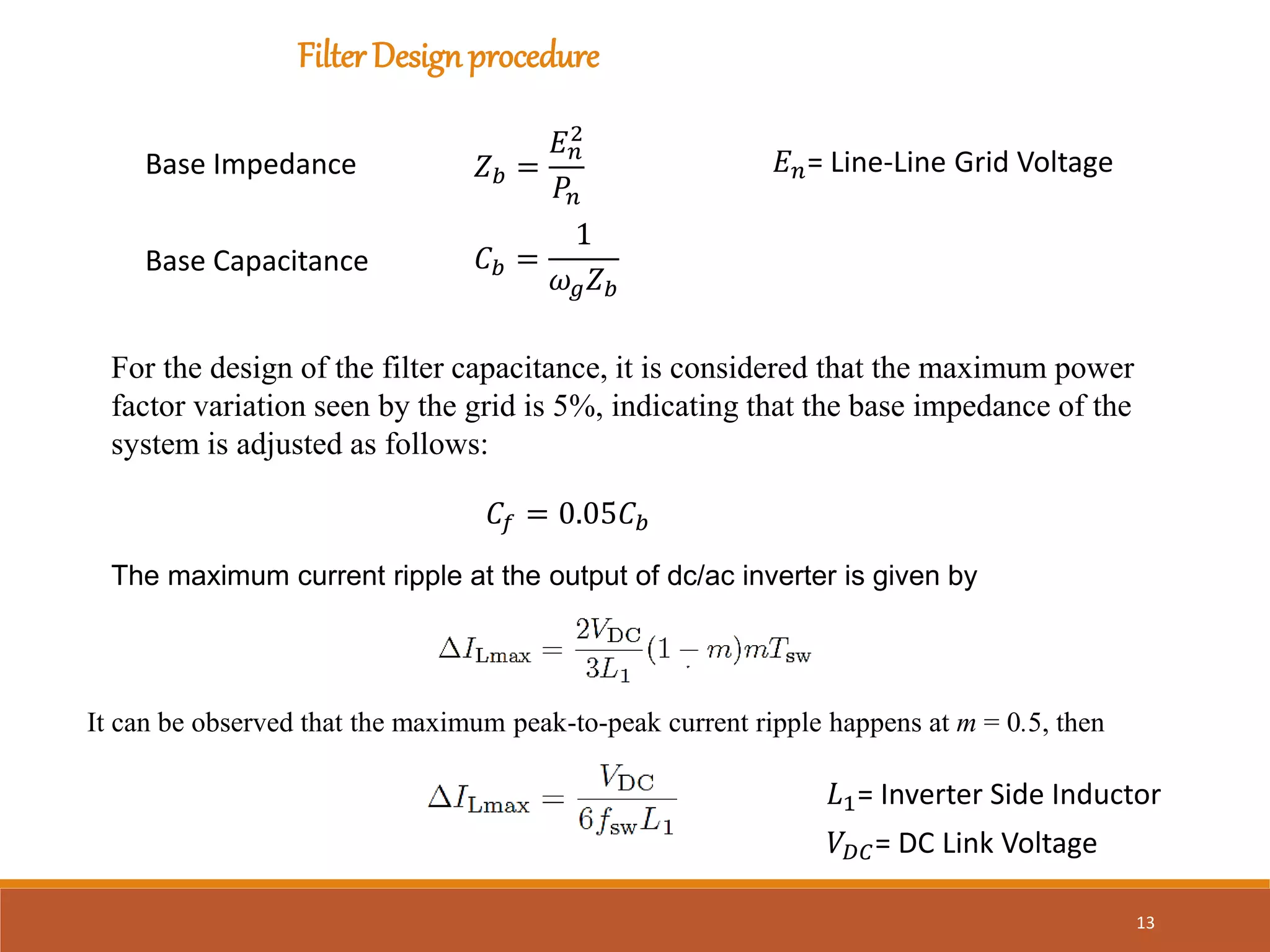 Lcl filter design | PPTX | Consumer Electronics | Technology & Computing